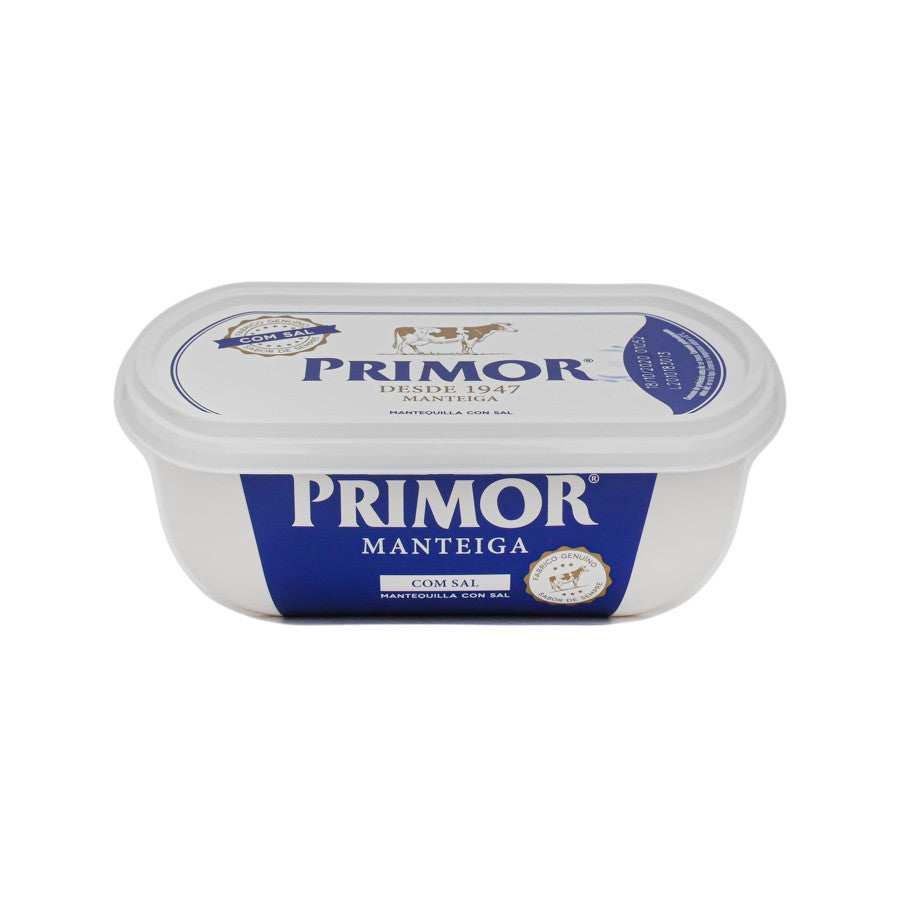 PRIMOR Manteiga portuguesa com sal 250g – Armazém Brasil