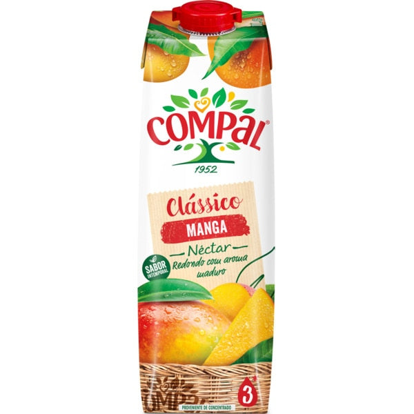COMPAL Suco de Manga Colombia 1L – Armazém Brasil